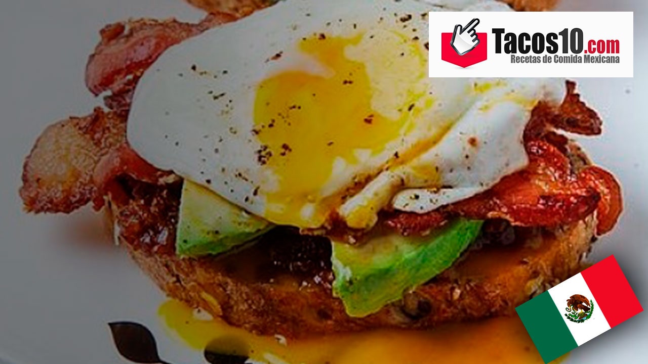 ¿Cómo hacer Aguacate con huevo y bacon? Comidas Mexicanas【Tacos10】