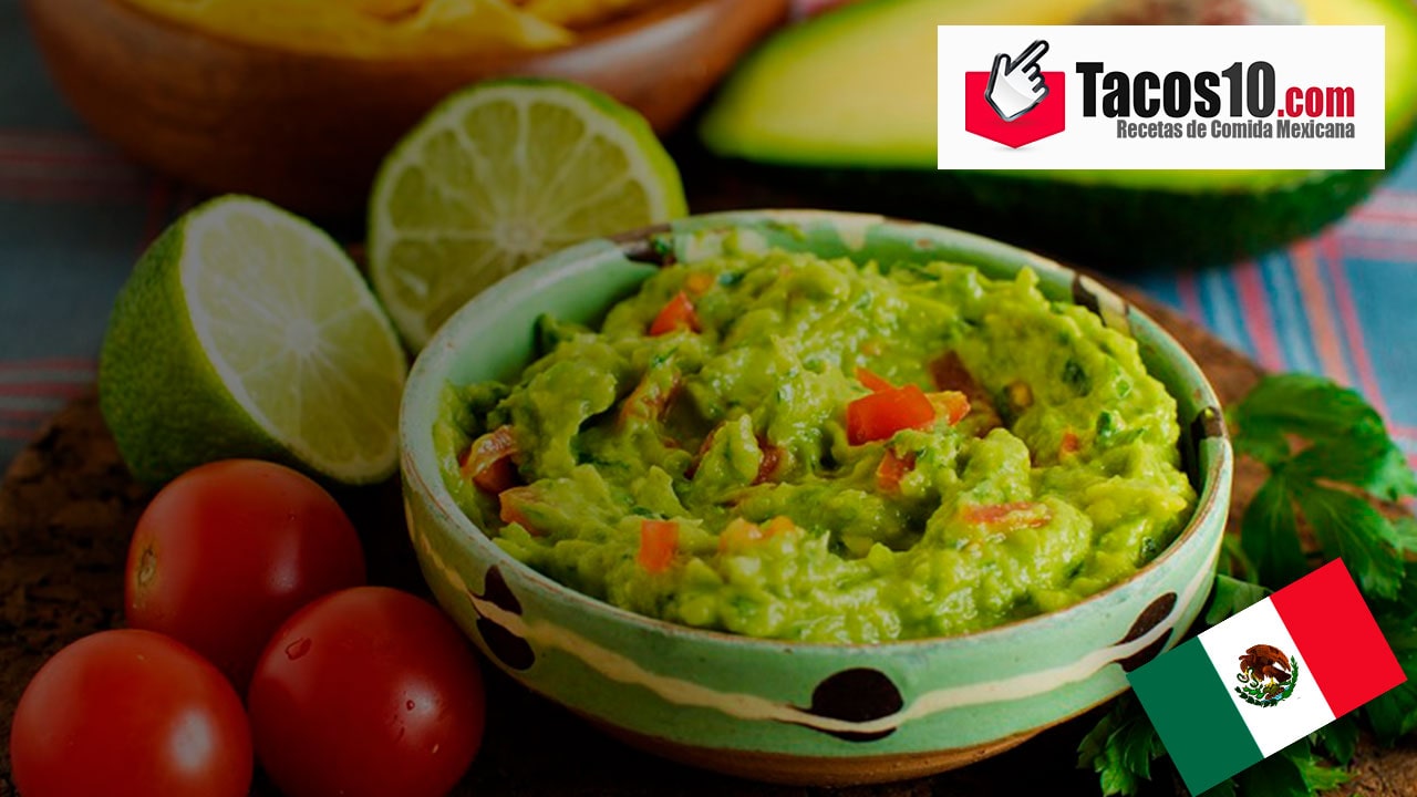 ¿Cómo hacer Guacamole Light? Comidas Mexicanas【Tacos10】